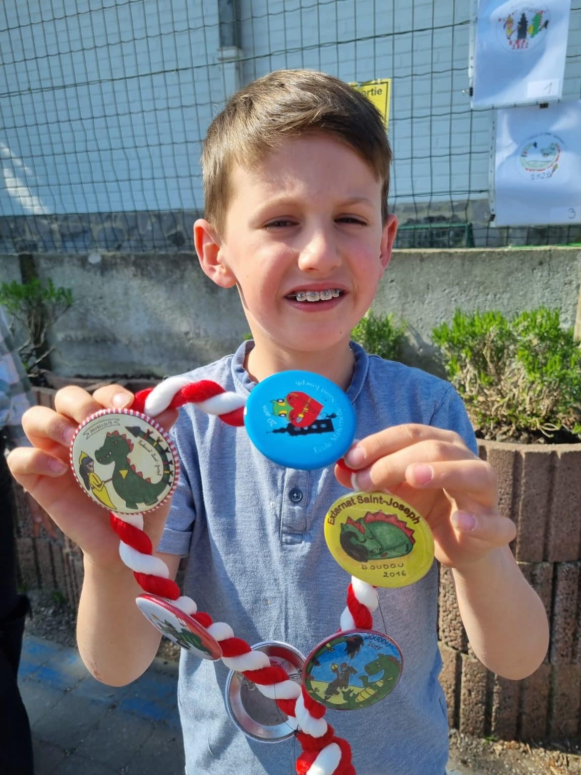 Un badge comme signe de reconnaissance pour tous les bénévoles de la ...